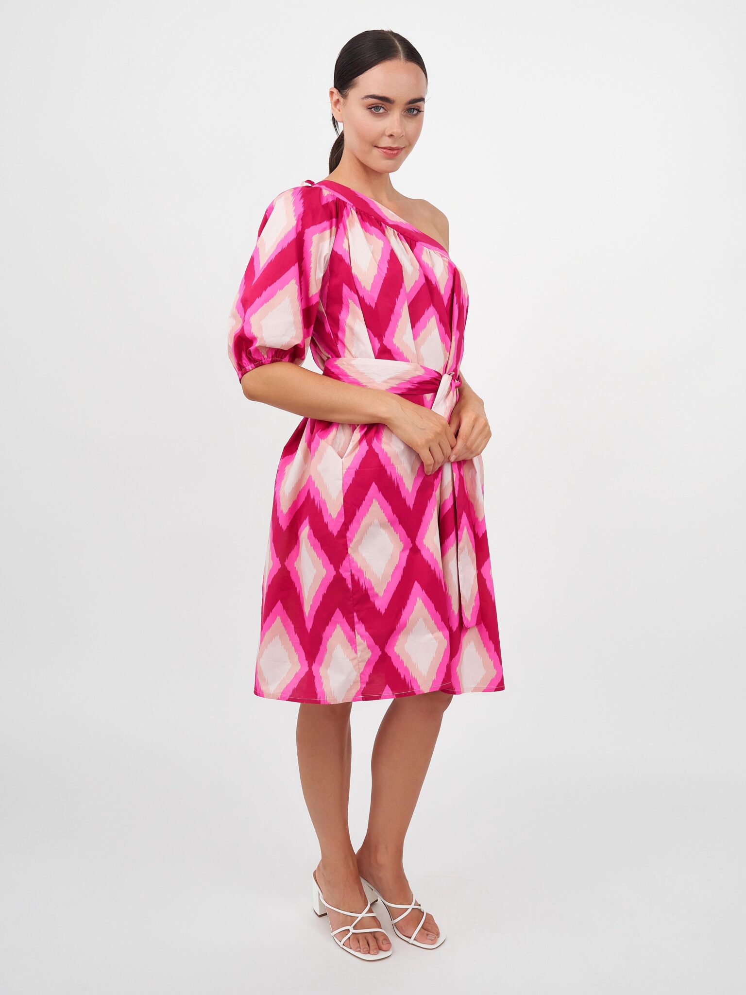 Striped Denim Skirt - Blue - Adorne - Florence Store